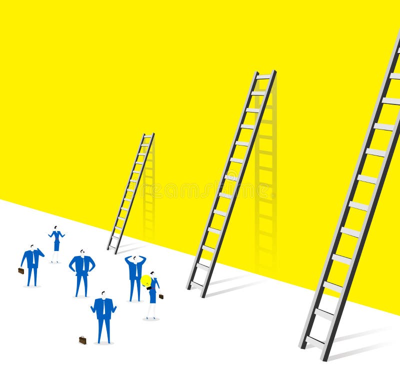 Easy or hard? stock illustration. Illustration of climacteric - 69931747