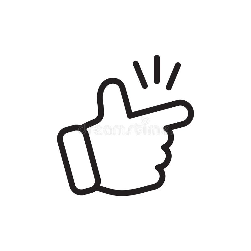 Easy Icon Outline Vector for Web Ui Stock Vector - Illustration of ...