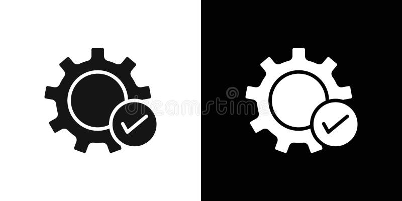 Easy Installation Icon Logo Set Vector Stock Vector - Illustration of ...