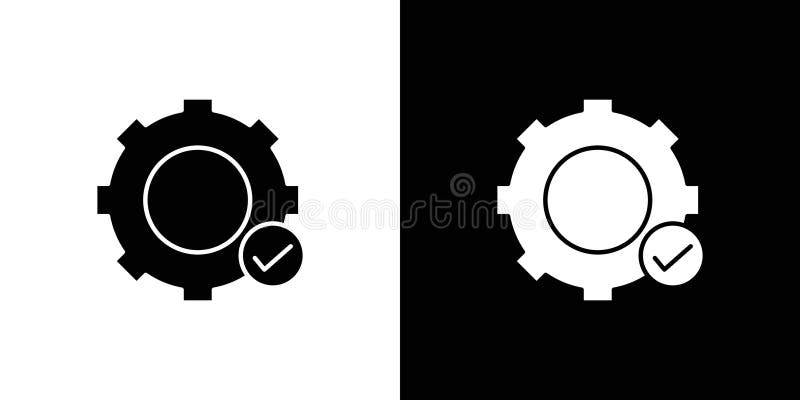 Easy Installation Icon Outline Sign Symbol Set Stock Vector ...