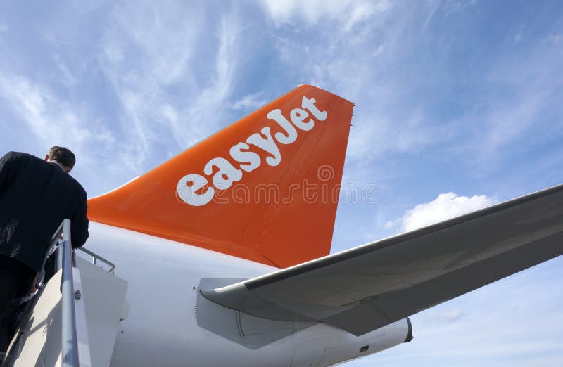 Easyjet easy jet aircraft editorial stock image. Image of airline ...
