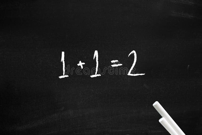 2 plus 2 equals 5 stock image. Image of math, orwell, addition - 9364763