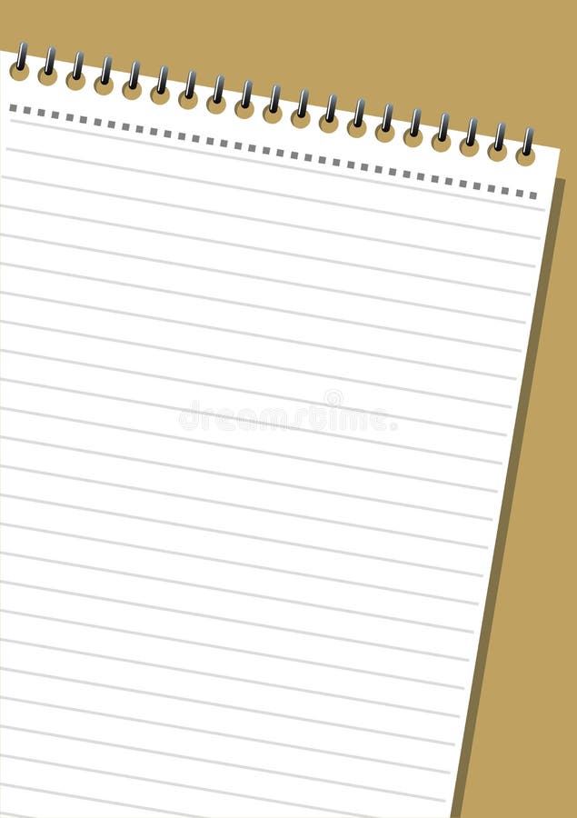 Notepad texture stock illustration. Illustration of remind - 5821478