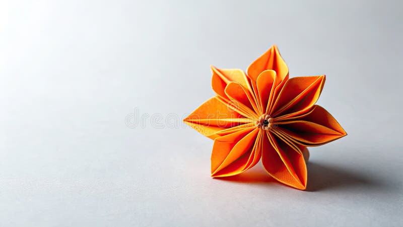 Easy Origami Flower Tutorial Create Stunning Orange White Panoramic ...