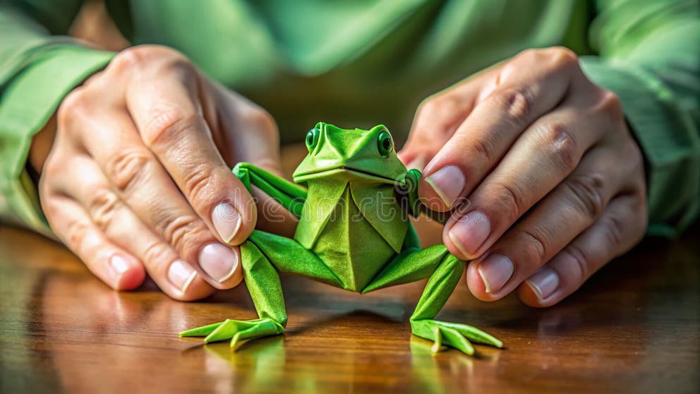 Easy Origami Frog Tutorial a StepbyStep Guide To Folding Paper Frogs ...