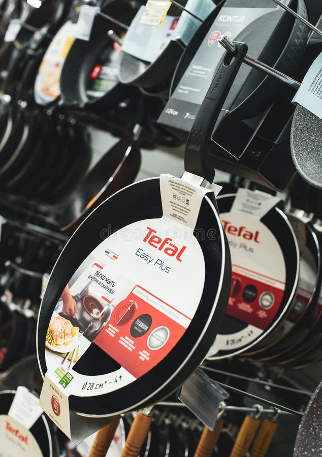 Easy Plus Serie by Tefal Frying Pans at Sale Editorial Image - Image of ...