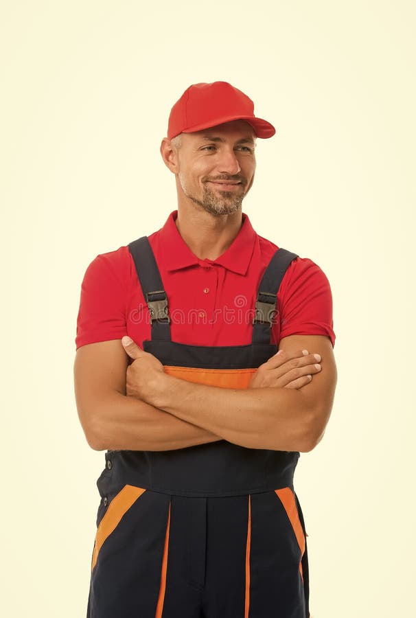 Easy and Quick. Handyman Service. Man Helpful Laborer. Repair and ...