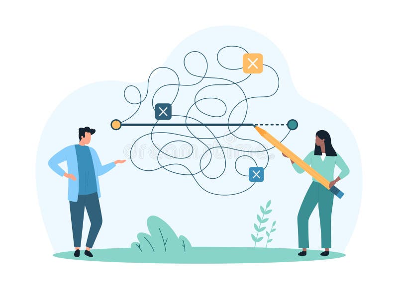 Easy and Shortcut Way To Solve Problem, Tiny People Draw Straight Line ...