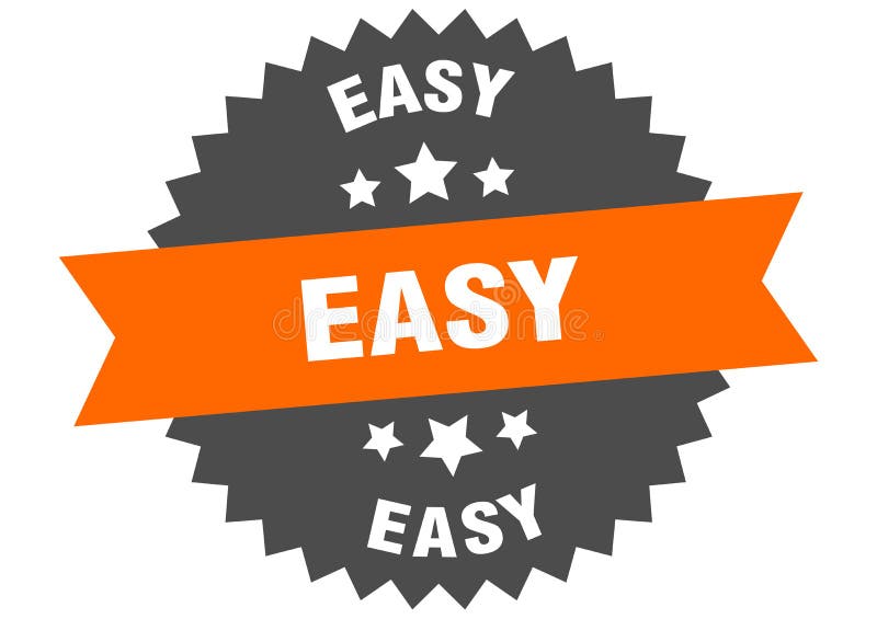 Easy stock vector. Illustration of vignette, isolated - 160544687