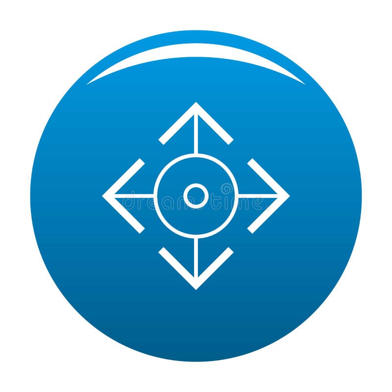 Easy Target Icon, Simple Style. Stock Vector - Illustration of tool ...