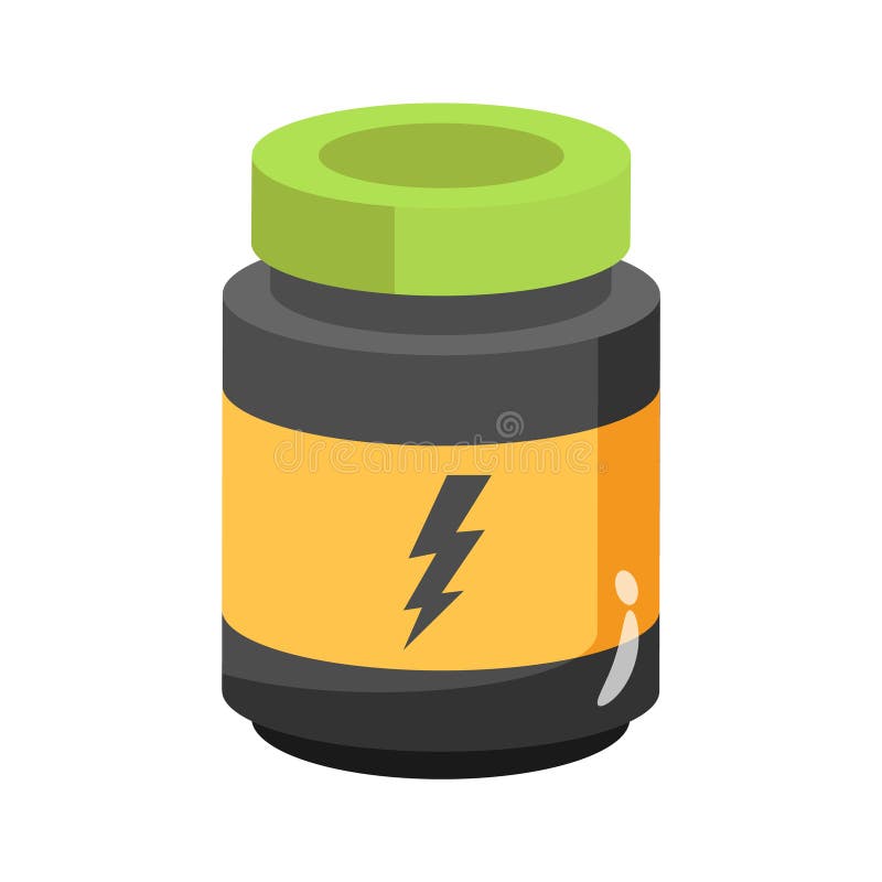 Easy To Use 3d Style Icon of Supplement Bottle Stock Illustration ...