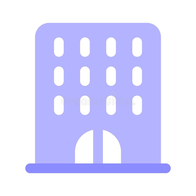 Easy To Use Icon of Office Building in Editable Style Stock Vector ...