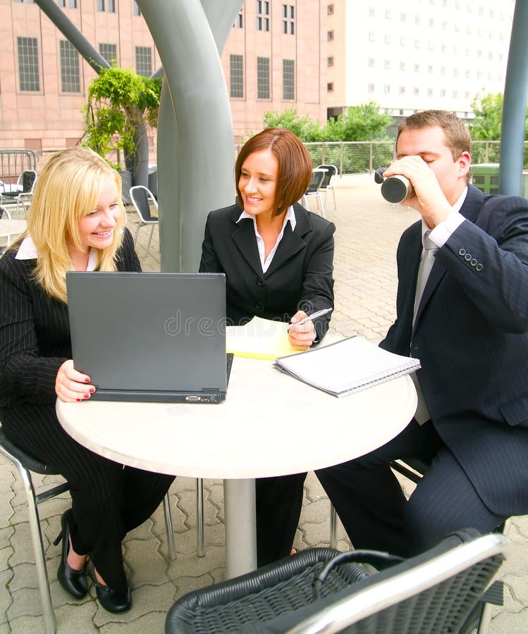Easy Working stock photo. Image of conversation, male - 6653822