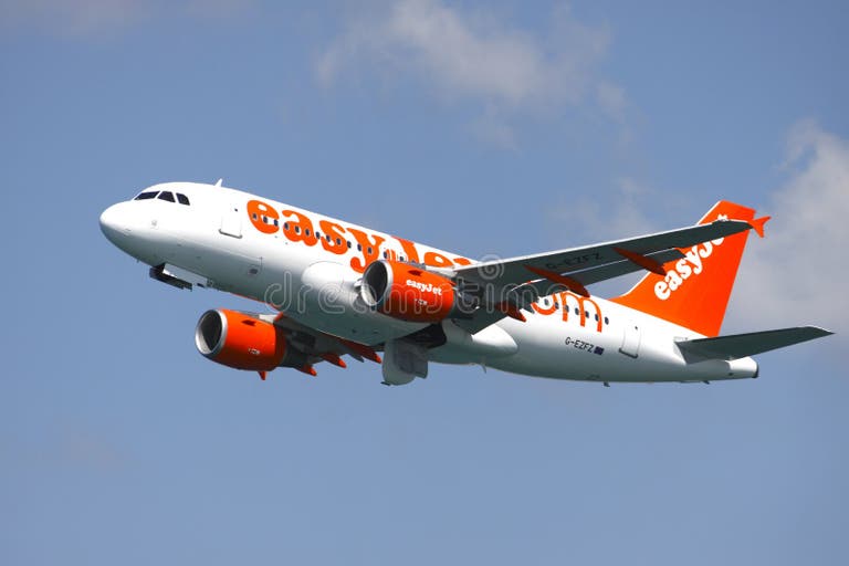 Easyjet easy jet aircraft editorial stock image. Image of airline ...