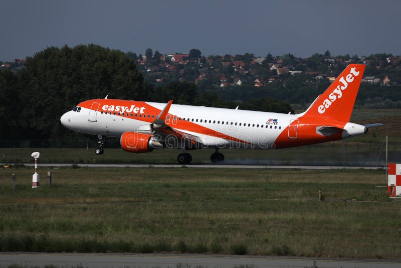 Easyjet Plane Taking Off from Runway Editorial Stock Photo - Image of ...