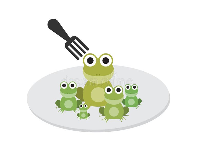 Eat that Frog To Start with the Biggest, Hardest Task First Stock ...