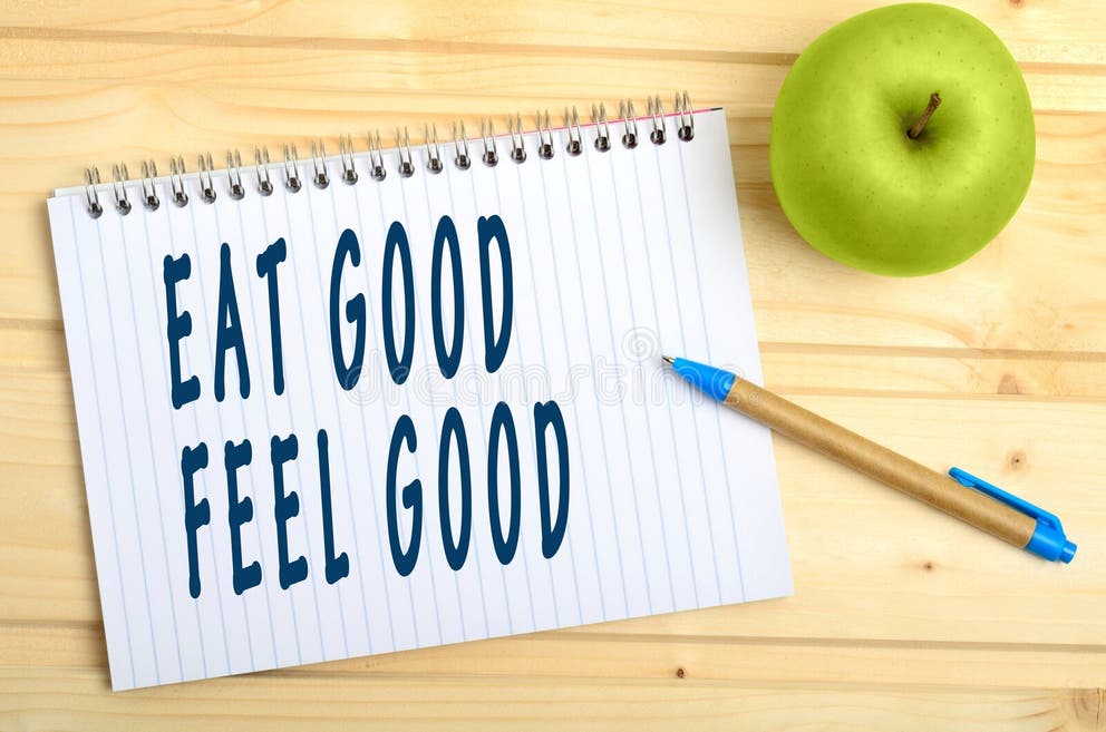 Eat good Feel good stock image. Image of exercise, fresh - 66279103