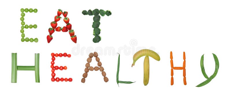 Eat healthy stock illustration. Illustration of text, walnut - 9761690