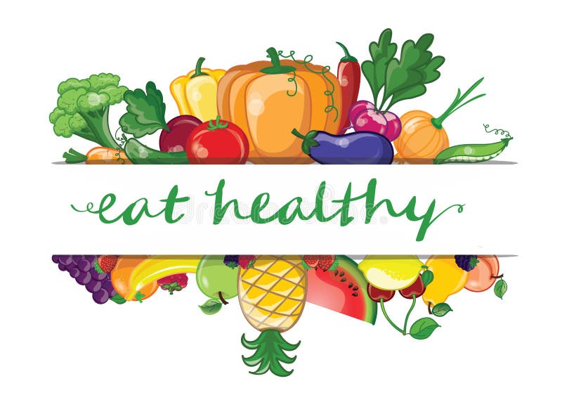 Eat Healthy Stock Illustrations – 181,786 Eat Healthy Stock ...
