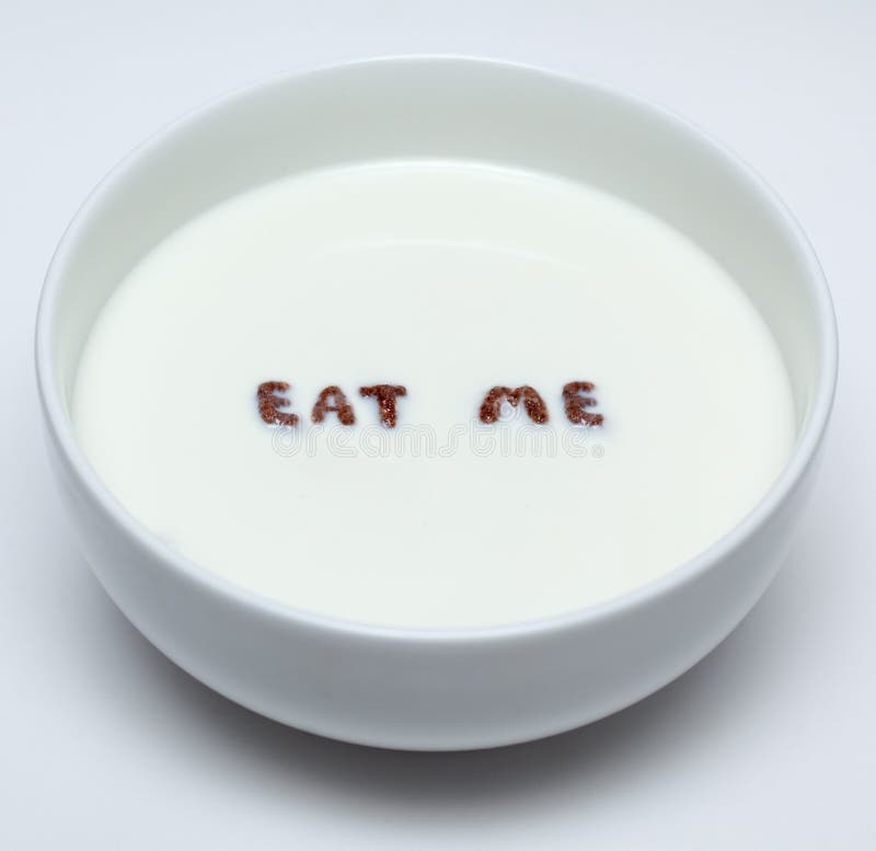 Eat me stock photo. Image of refreshment, studio, white - 18229890