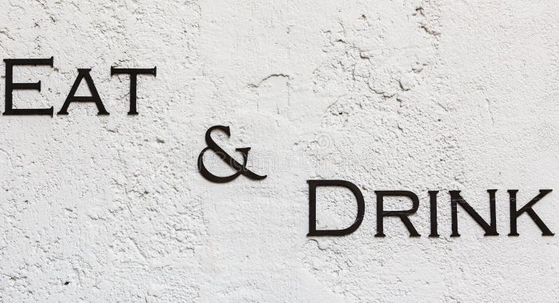 Eat sign stock photo. Image of word, text, food, sign - 40072040