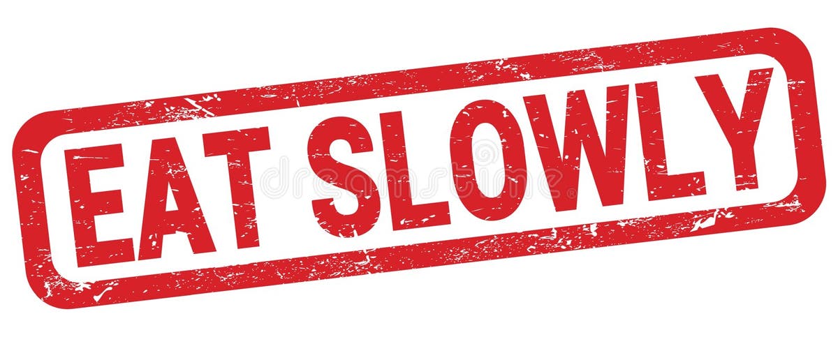 Eat Slowly Stock Illustrations – 137 Eat Slowly Stock Illustrations ...