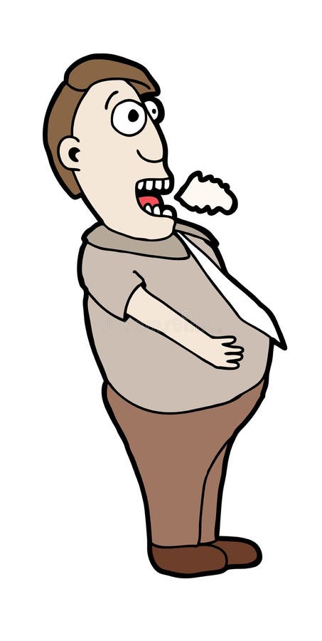 Hand Drawn Corpulent Eaten Man Stock Illustrations – 1 Hand Drawn ...