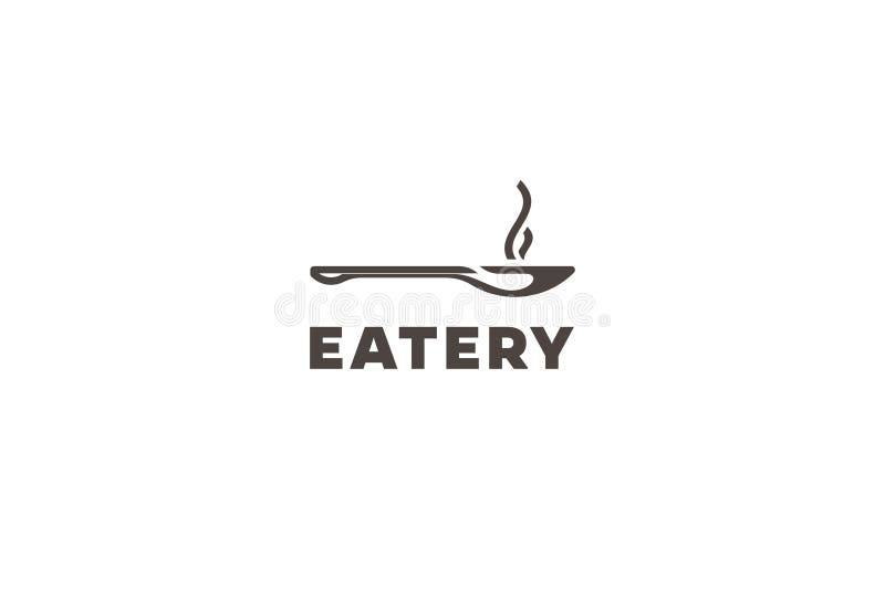 Eatery Logo Design Solution Stock Vector - Illustration of creative ...