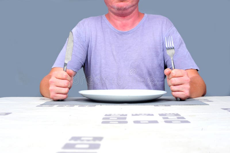 Eating Alone stock image. Image of lonely, mealtime, clean - 43056197
