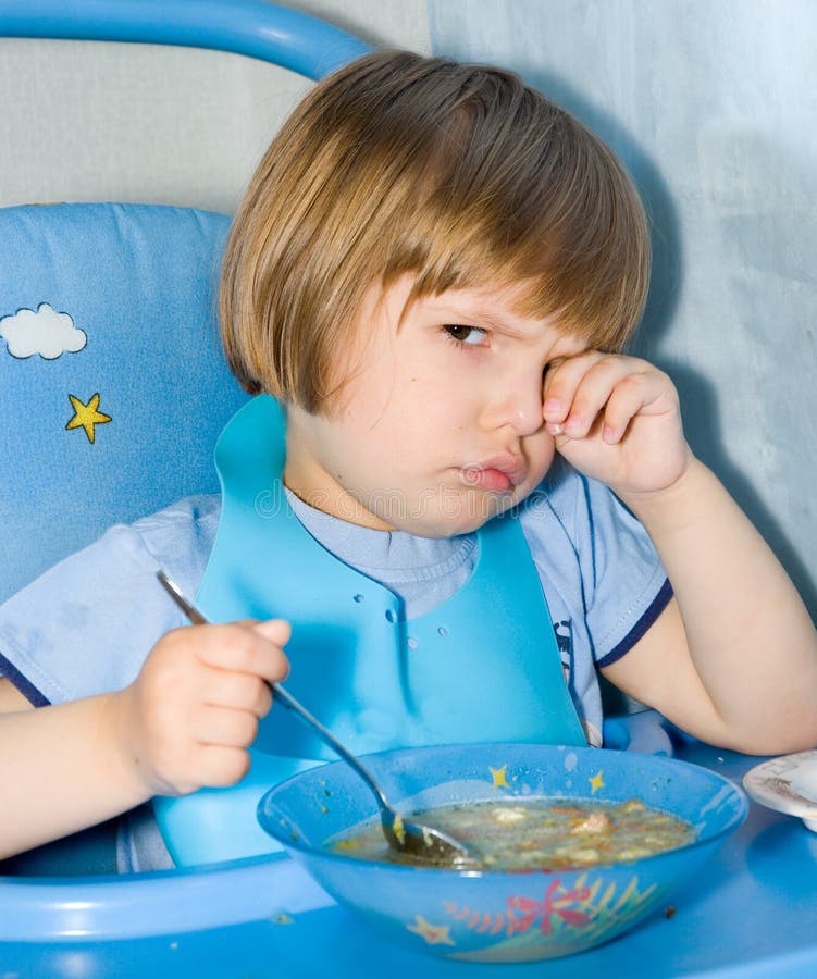 I will not eat stock image. Image of healthy, dinner, food - 5306075