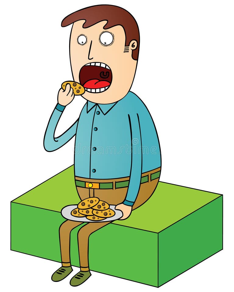 Eating Cookies Stock Illustrations 9013 Eating Cookies Stock Illustrations Vectors And Clipart