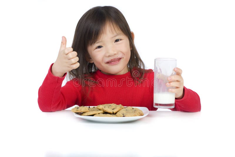 Eating Cookies stock photo. Image of chinese, delicious - 8193764
