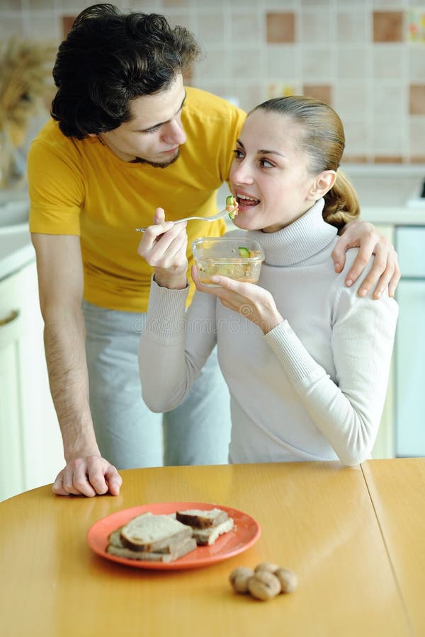 Eating Couple Picture. Image: 18560846