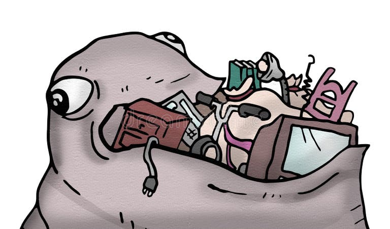 Monster Eating Person Stock Illustrations – 79 Monster Eating Person ...