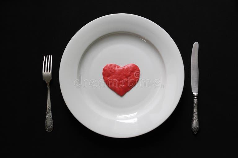 Eating of the human heart stock image. Image of hungry - 28683053
