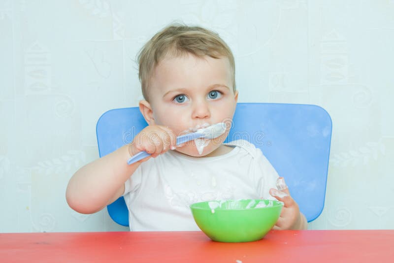 Eating by myself stock photo. Image of nutrition, table - 9593852