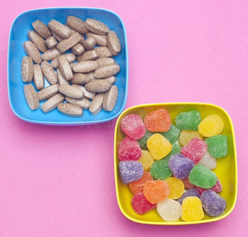Eating Pills Like Candy stock image. Image of sweet, health - 17142195