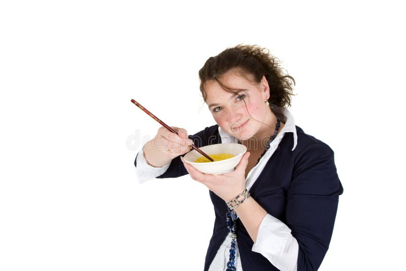 Eating rice stock photo. Image of japanese, food, china - 13110496