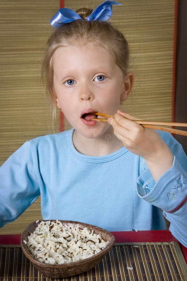 Eating rice stock image. Image of children, cook, rices - 6612223