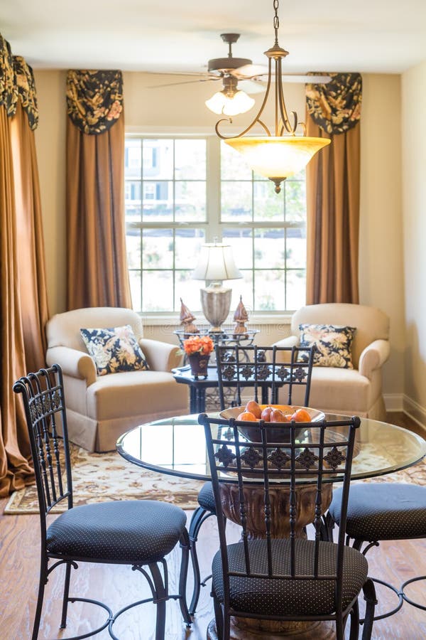 Eating and Sitting Area stock photo. Image of couch, indoor - 63590214