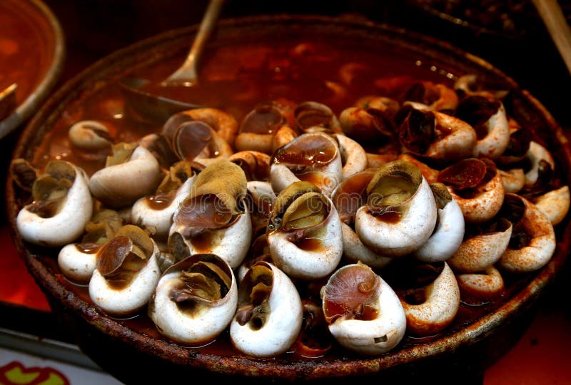 Eating Snails stock photo. Image of heat, cooking, kitchen - 23095926