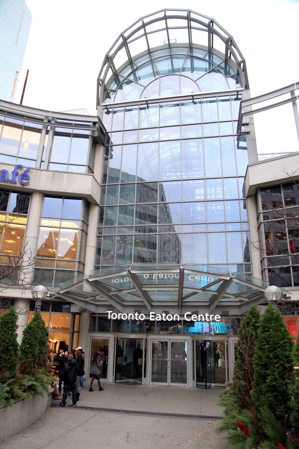 Eaton Center Entrance editorial stock image. Image of mall - 28405369