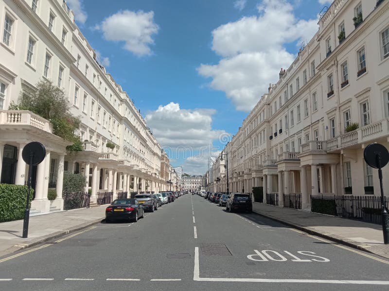 Eaton Place in Central London Editorial Stock Photo - Image of eaton ...