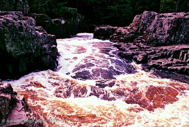 Eau Claire dells stock photo. Image of waterfalls, river - 91278646