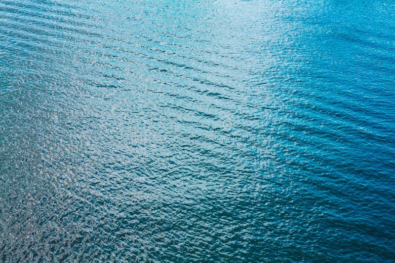 Eau De Surface D'ondulation Bleue De Lac River D'océan De Mer Photo ...
