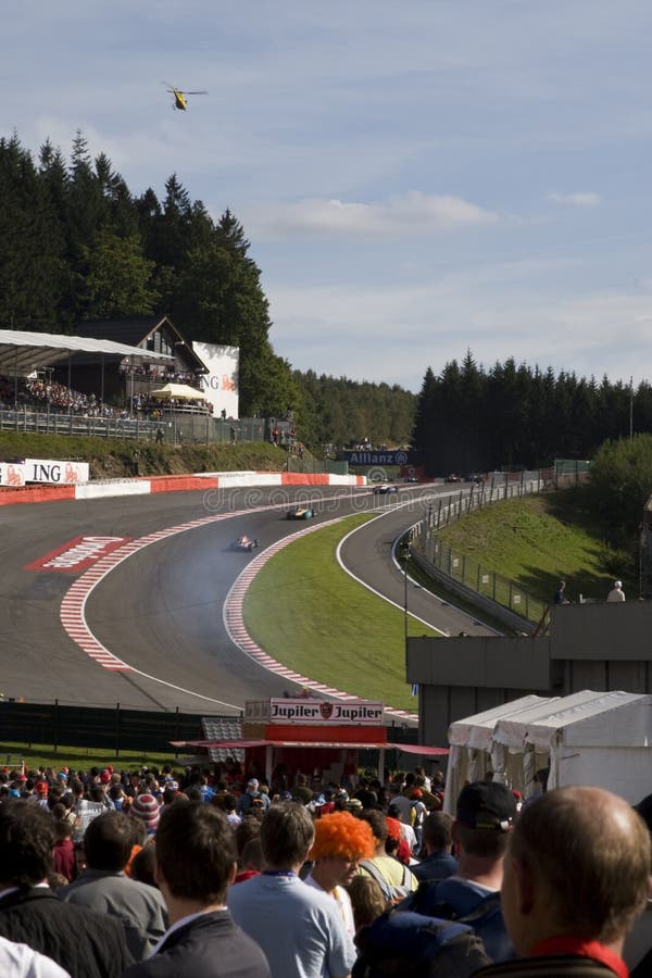 Eau Rouge editorial stock image. Image of speed, road - 4553159