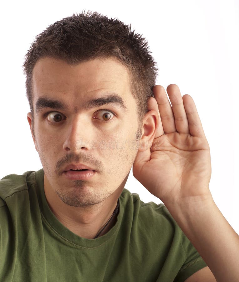 Eavesdropping stock photo. Image of eavesdropping, hear - 14849640