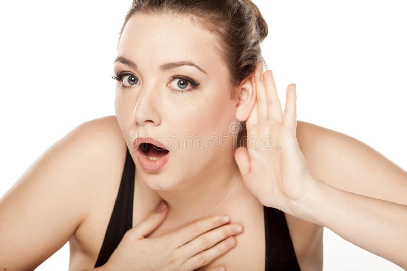 Eavesdropping foto de archivo. Imagen de latino, espionaje - 75510466