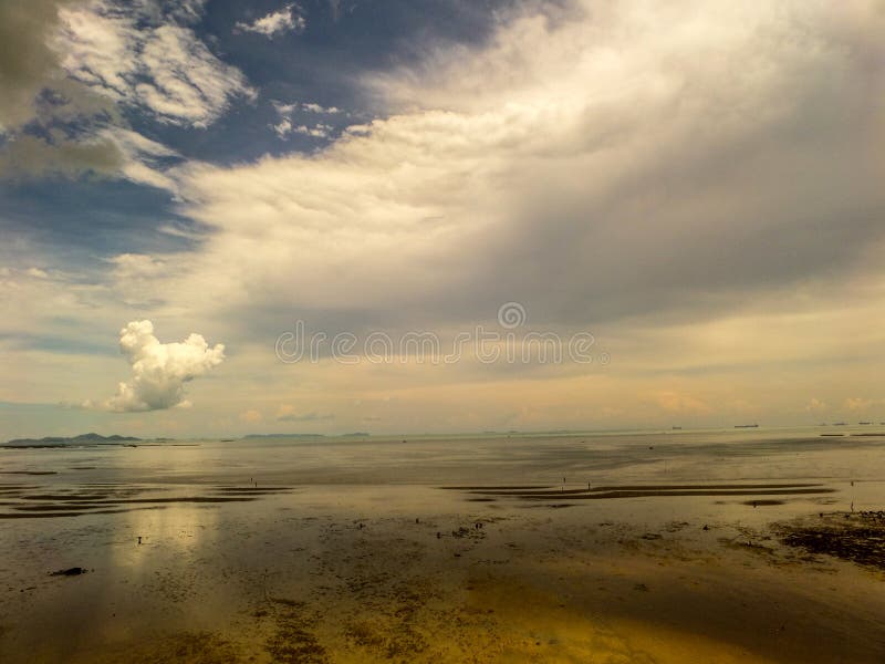 Ebb tide stock image. Image of complexion, sunlight, noon - 55211369