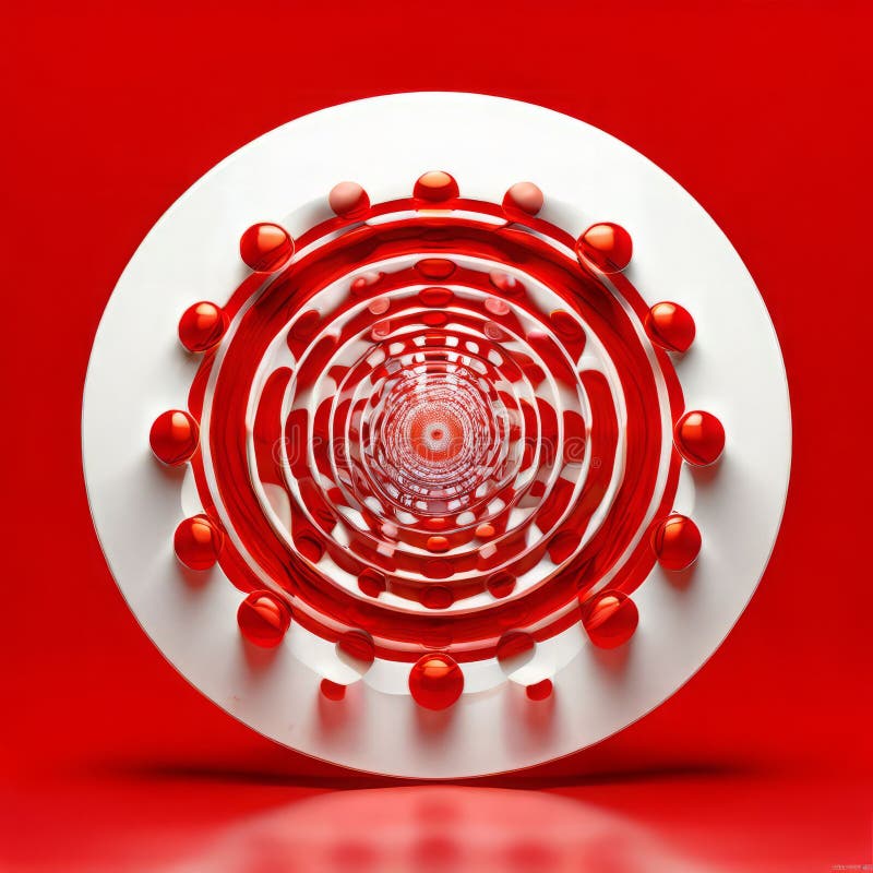 Ebbinghaus Illusion Two Identical Circles Appear To Have Differ Stock ... Ebbinghaus Illusion Two Identical Circles Appear To Have Differ Stock ...